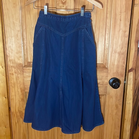 Koret | Skirts | Vintage Koret City Blues Denim Skirt 6p | Poshmark